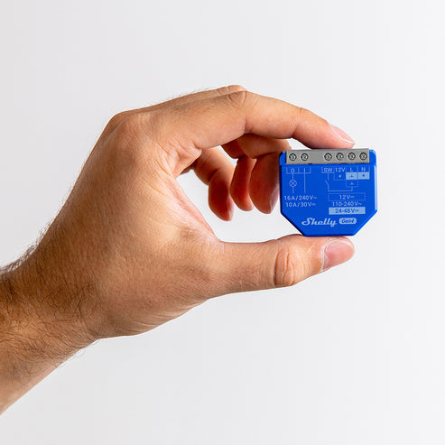 Shelly 1 Gen4 — 16A Dry-Contact Smart Switch (Wi-Fi, Matter, Zigbee ...