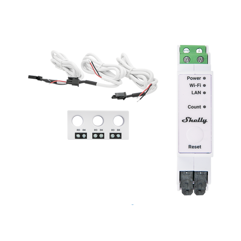 Shelly Pro 3EM-3CT63 - 63A 3-Phase Smart Energy Meter – Shelly USA