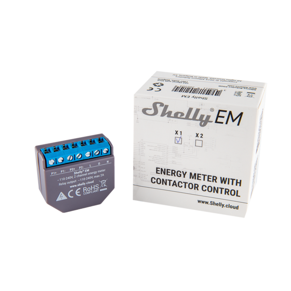 Shelly EM + 120A Clamp - | Shelly USA