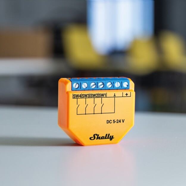 Shelly Plus i4 DC - | Shelly USA