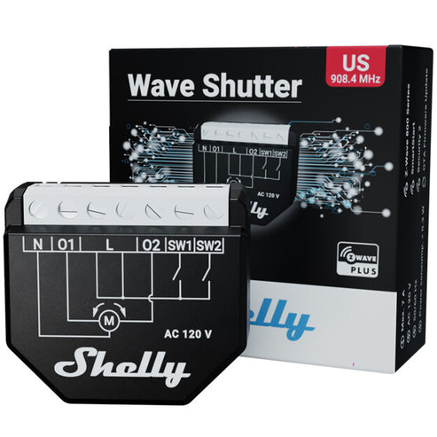 Shelly Wave Shutter UL-Certified – Shelly USA