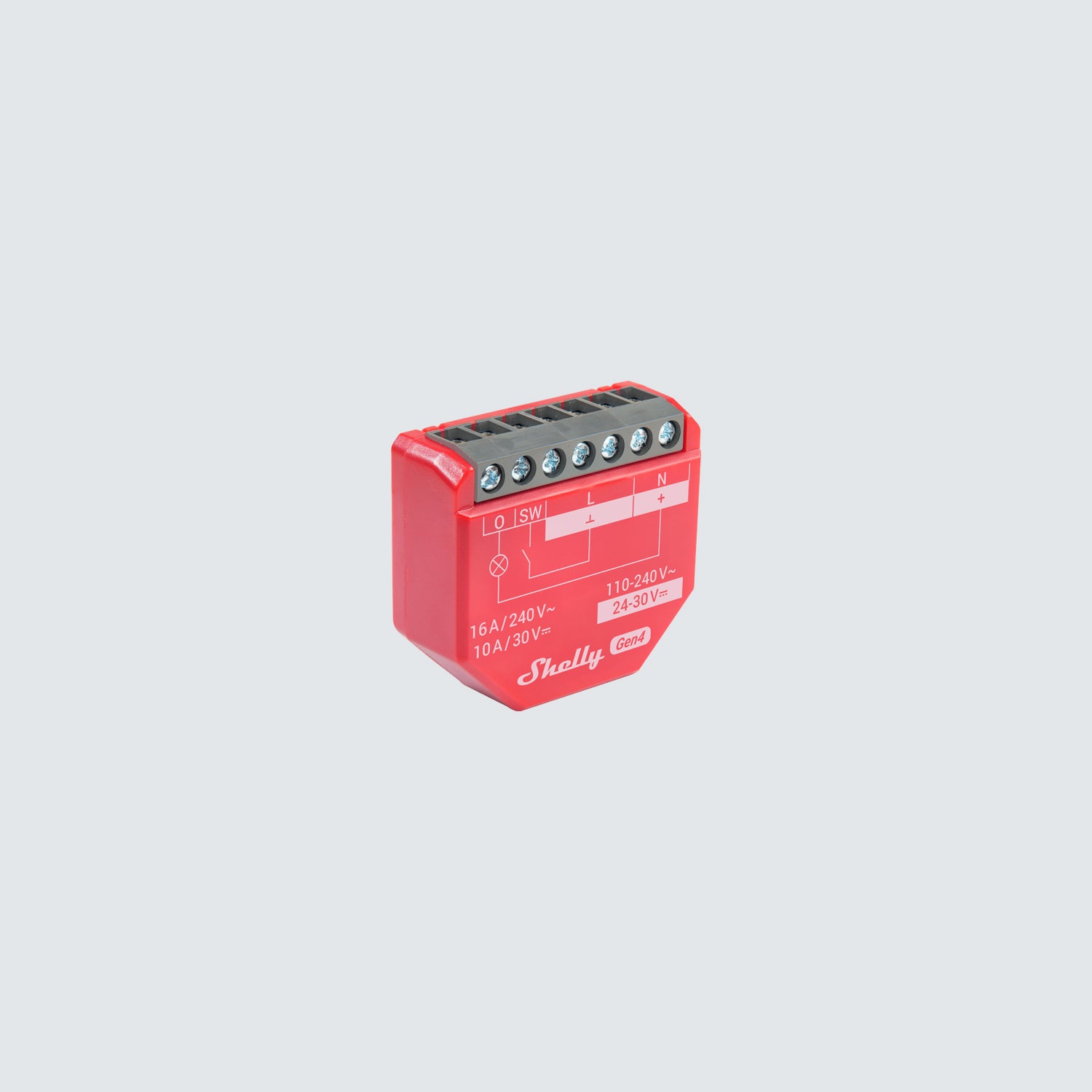 Shelly 1PM Gen4 - 16A Smart Relay with Power Metering - Shelly USA