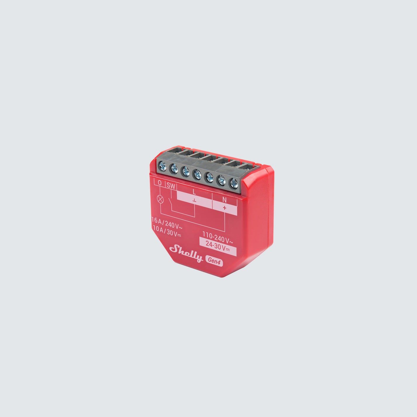 Shelly 1PM Gen4 - 16A Smart Relay with Power Metering - Shelly USA